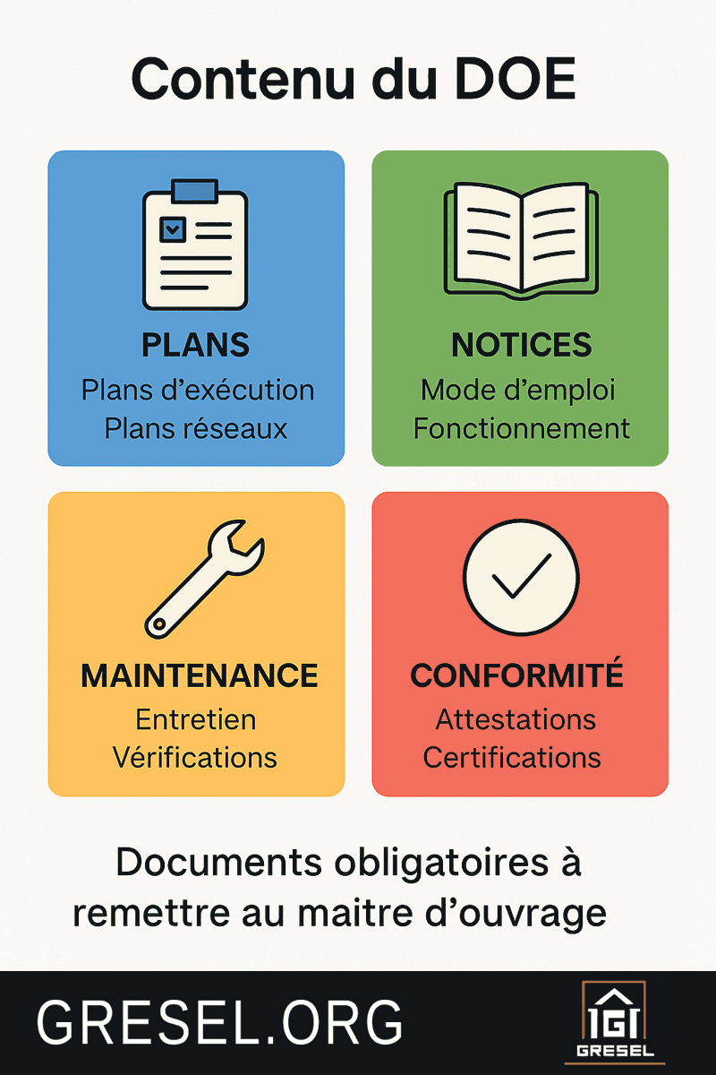 Qu'est ce que le Dossier des Ouvrages Exécutés (DOE) ? - Gresel ...