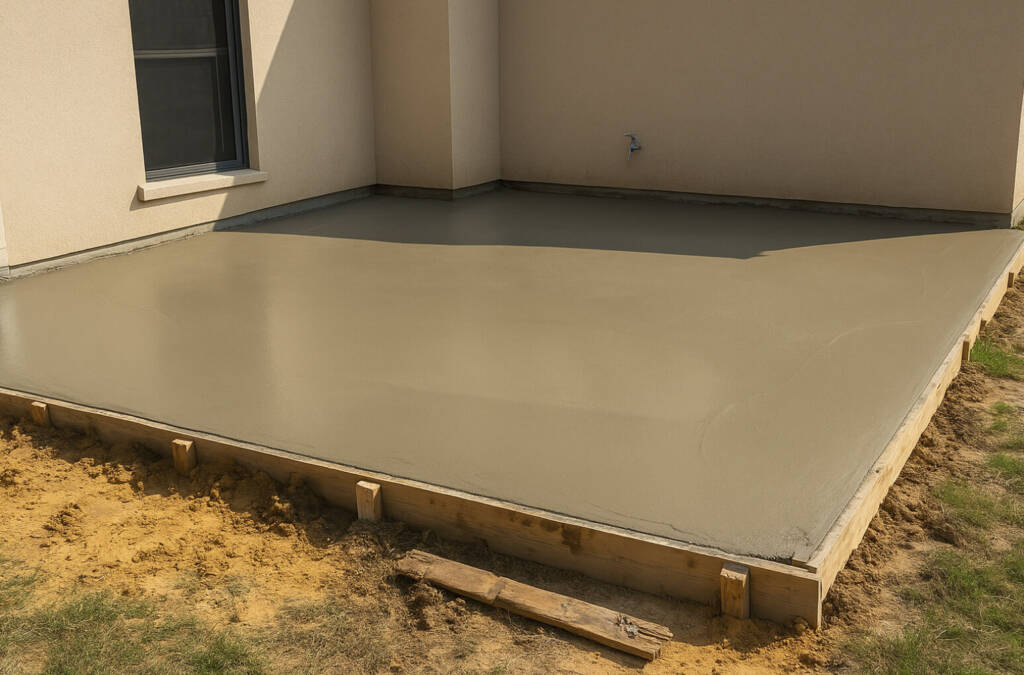 Réaliser un dallage béton : combien ça coûte ? - Gresel - Immobilier